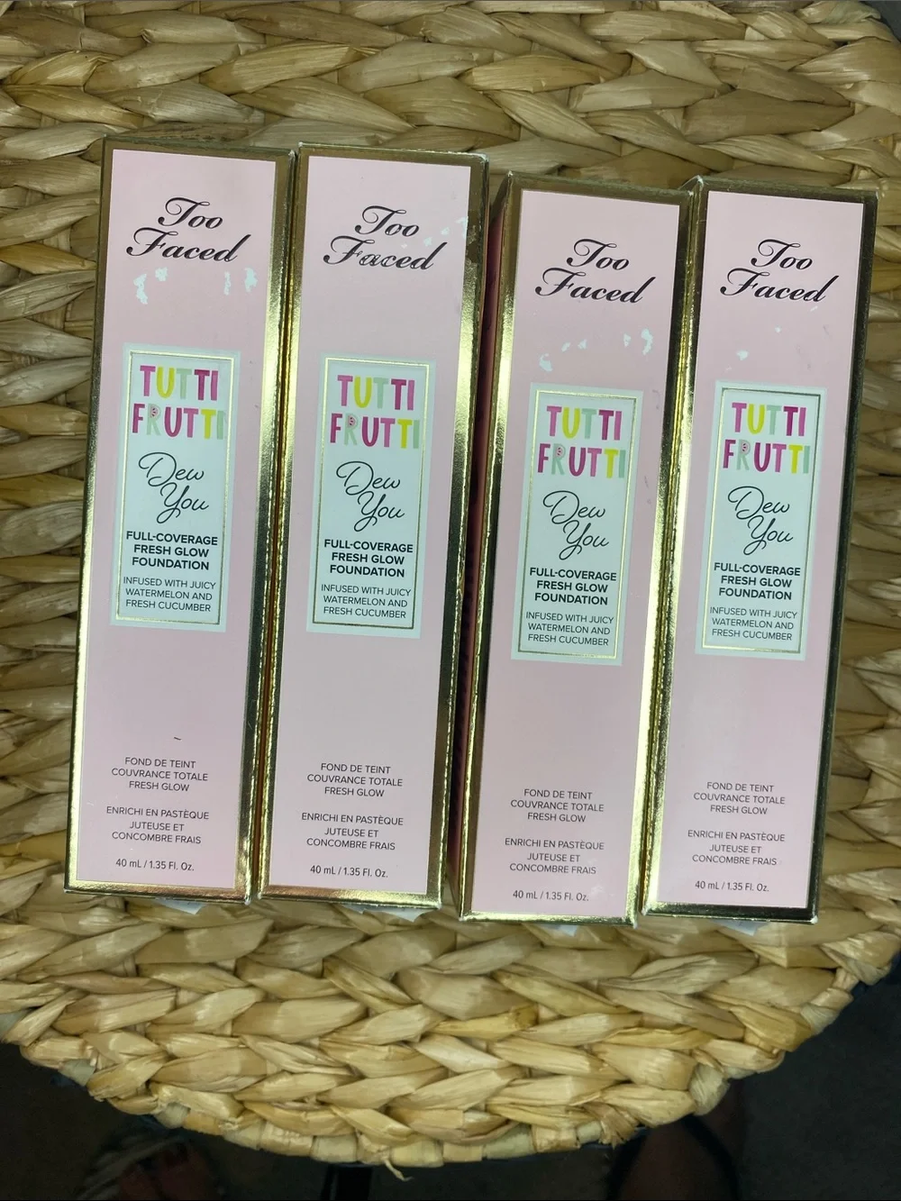 Makeup | Bundle 3 For 5 Too Faced Tutti Frutti Dew You Foundation Cocoa ...